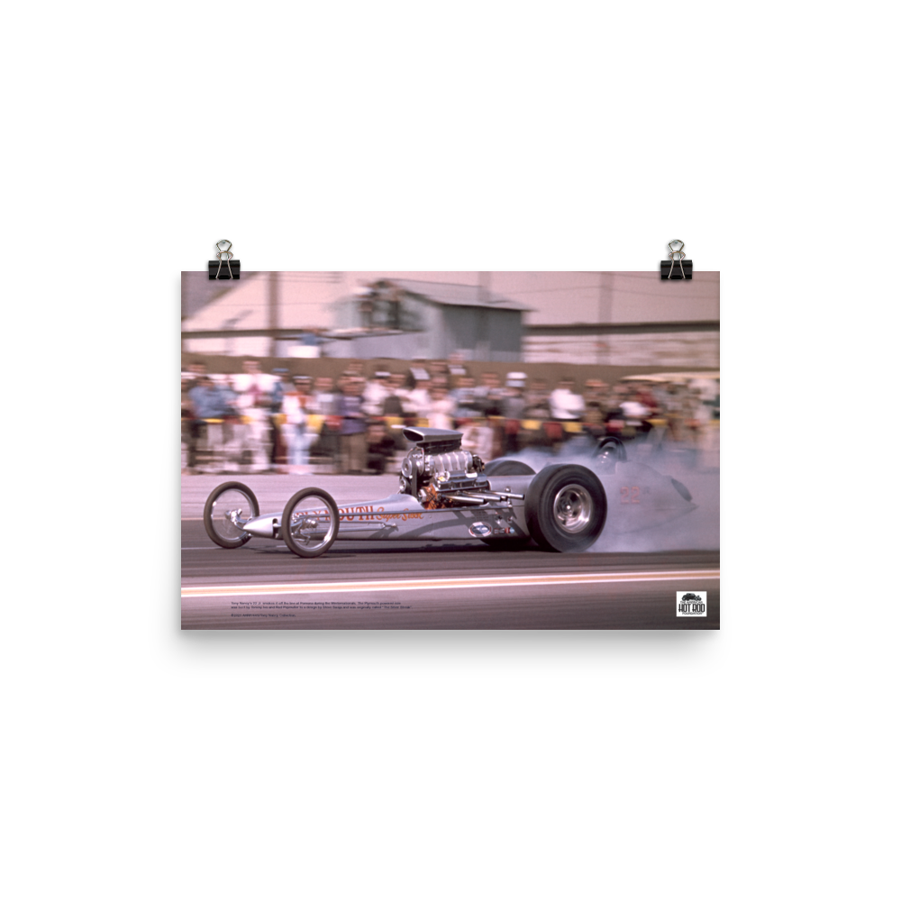 Historic Print #44: Tony Nancy's Dragster at Winternationals – American ...